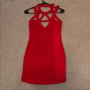 Tobi | Dresses | Hot Red Tobi Dress | Poshmark